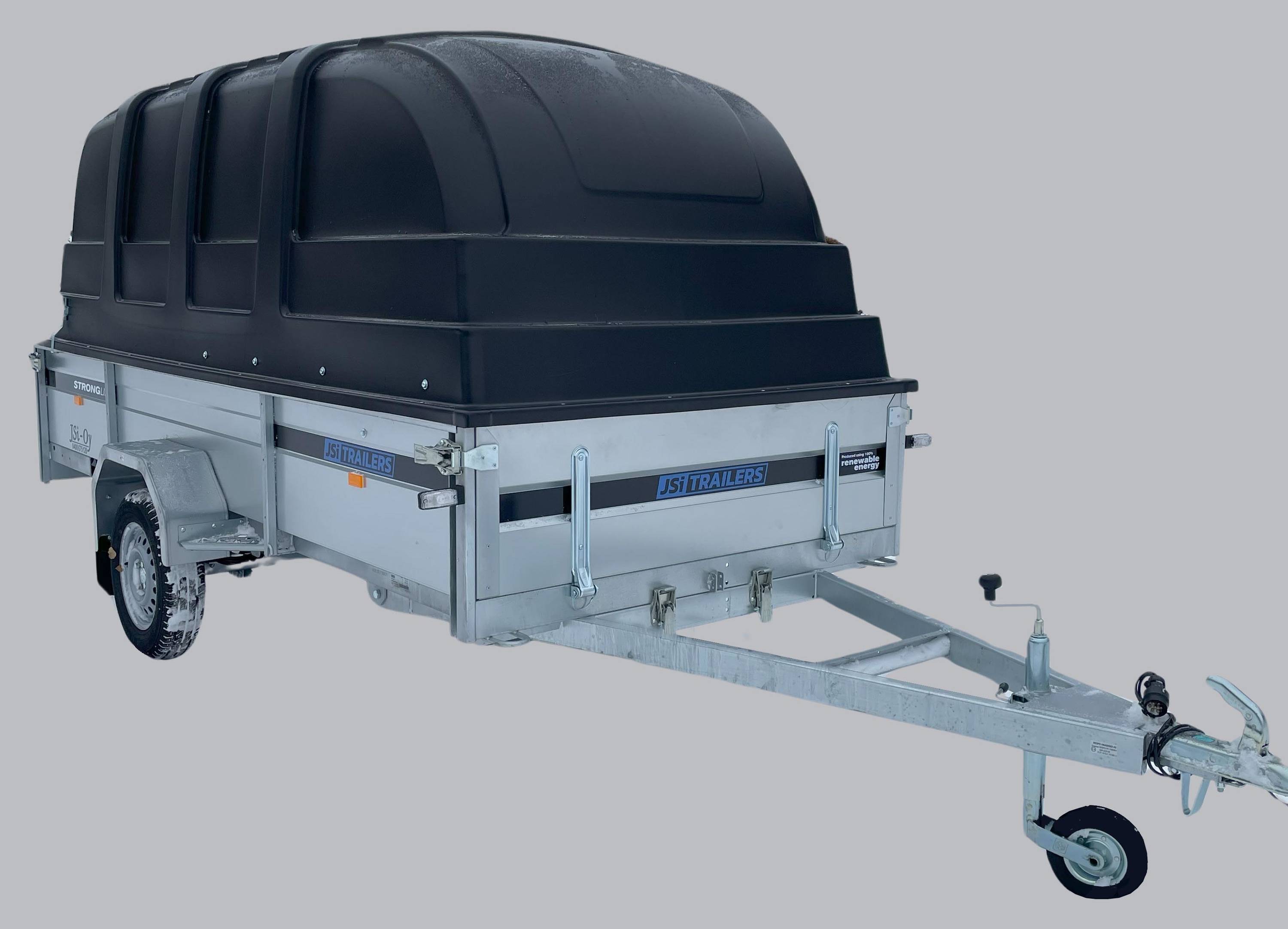 Kuomukärry Jsi 350-150-142 TL musta - JSi Trailers verkkokauppa